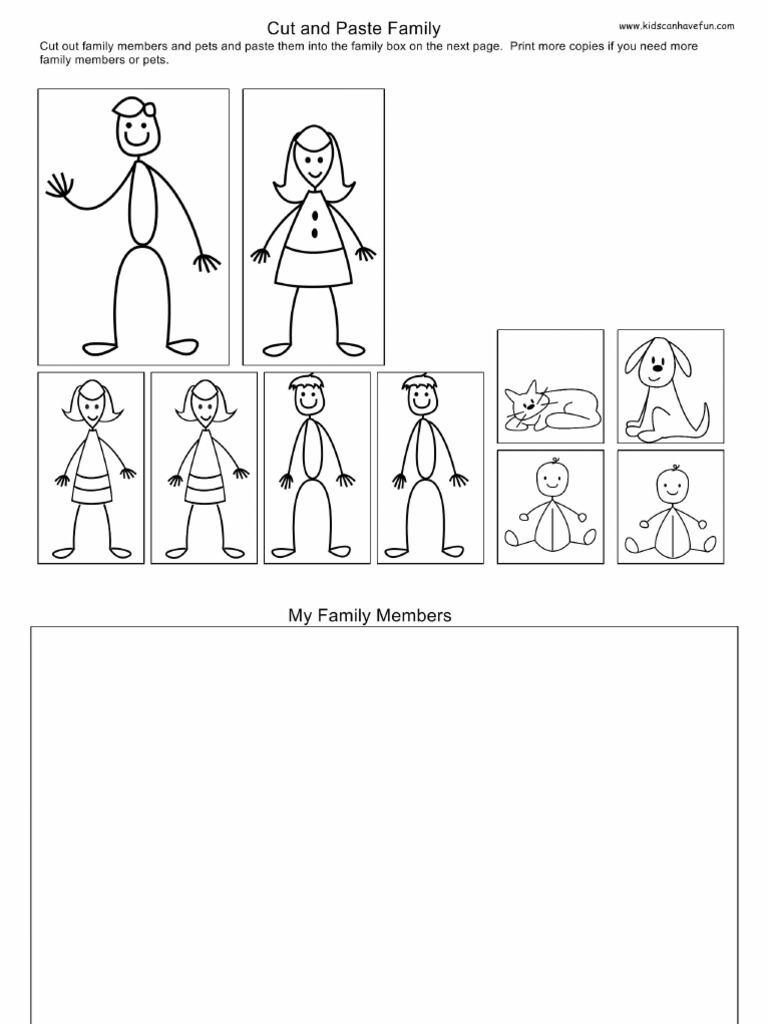 Cut and Paste Family | PDF