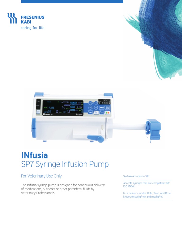 An Overview of the Features and Specifications of the INfusia SP7 ...