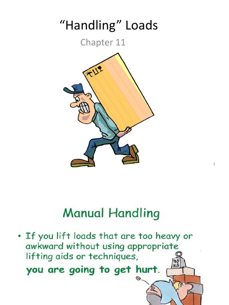 Chapter 11 - Handling Loads | PDF | Human Factors And Ergonomics