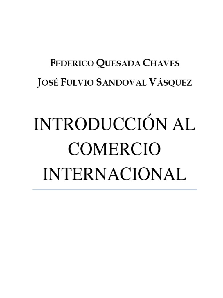 Libro Comercio Internacional | PDF | Mercantilismo | Riqueza