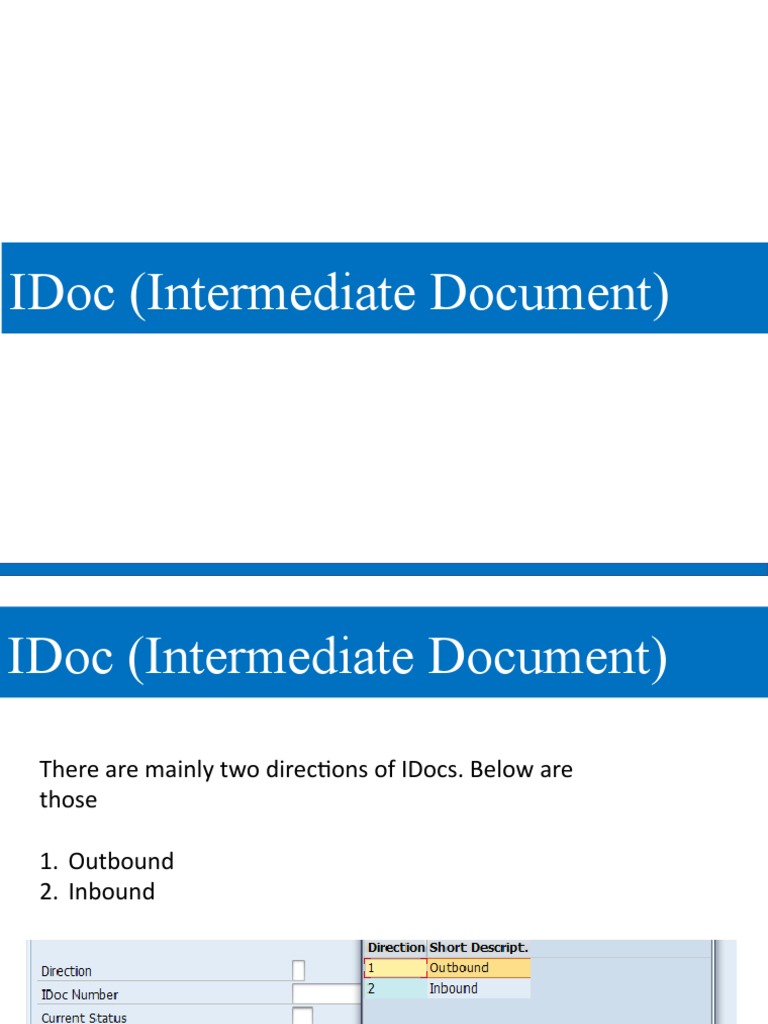 SAP Inbound IDoc | PDF | Computer Data | Software Development