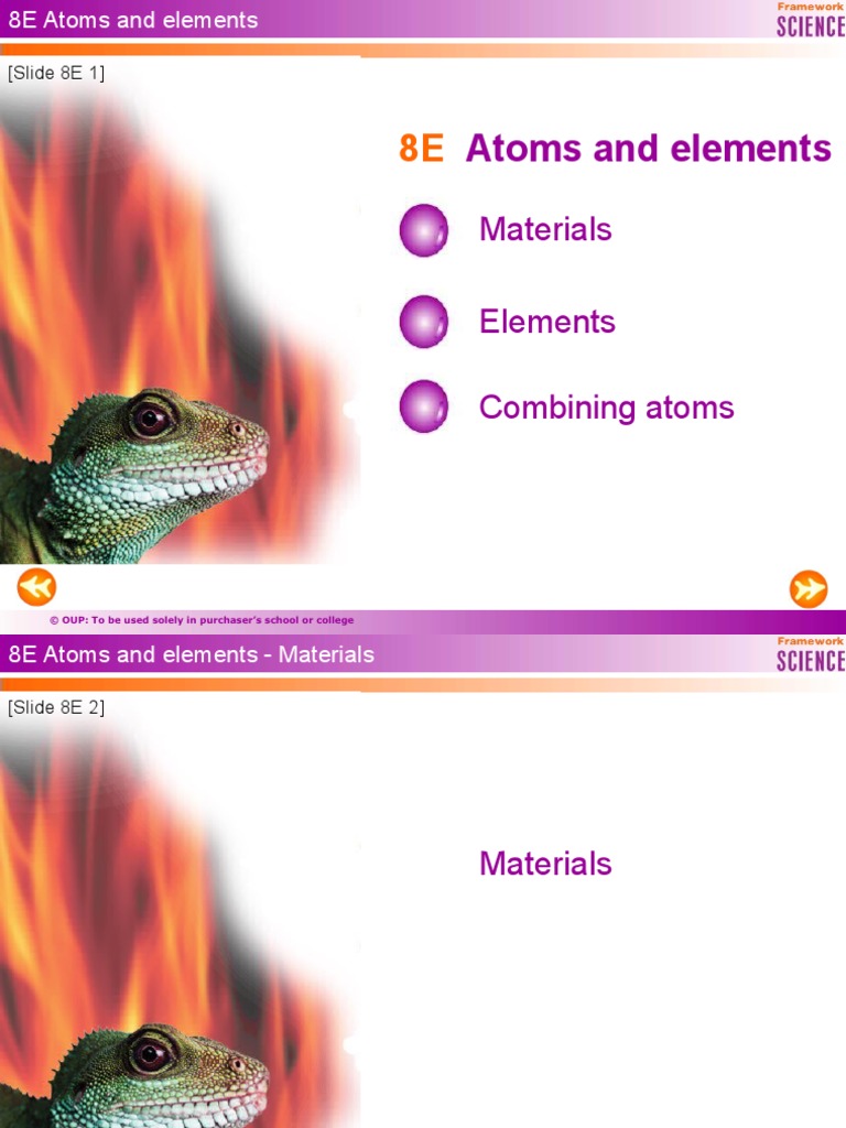 Atoms Elements 8E | PDF | Chemical Elements | Chemical Compounds