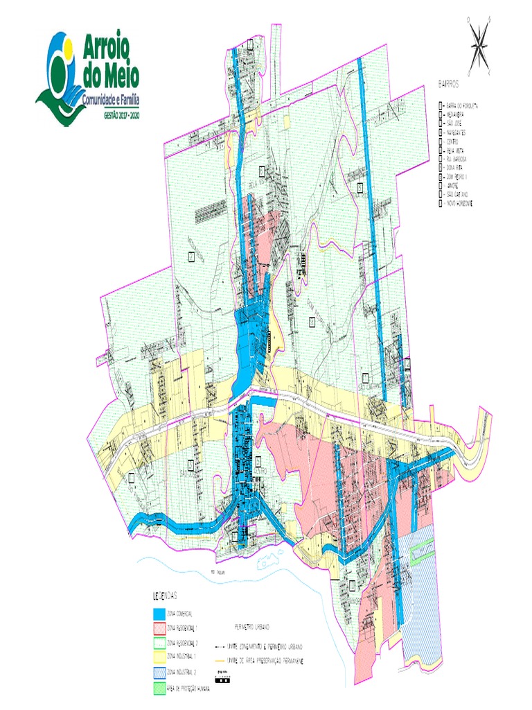 Mapa Zoneamento Arroio Do Meio | PDF