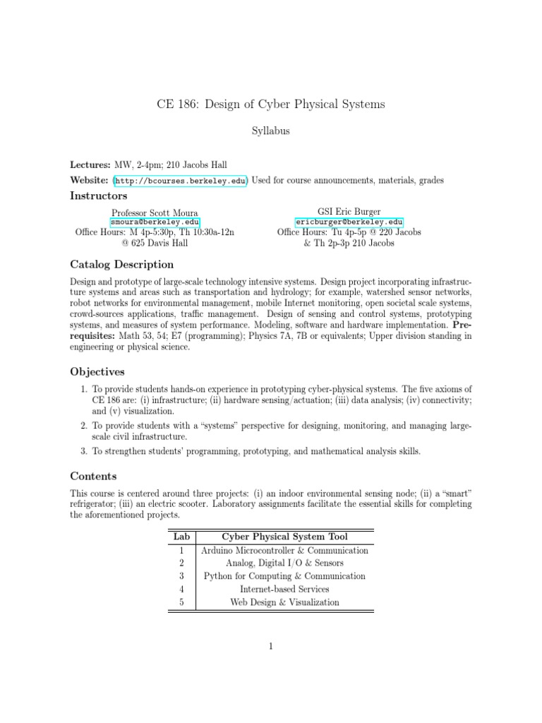 CIVENG 186 - Design of IoT | Download Free PDF | Arduino | Integrated ...