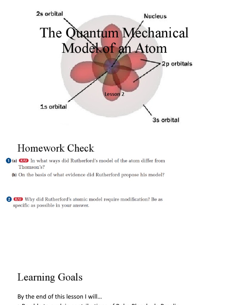 Atomic Orbitals | PDF | Atomic Orbital | Electron