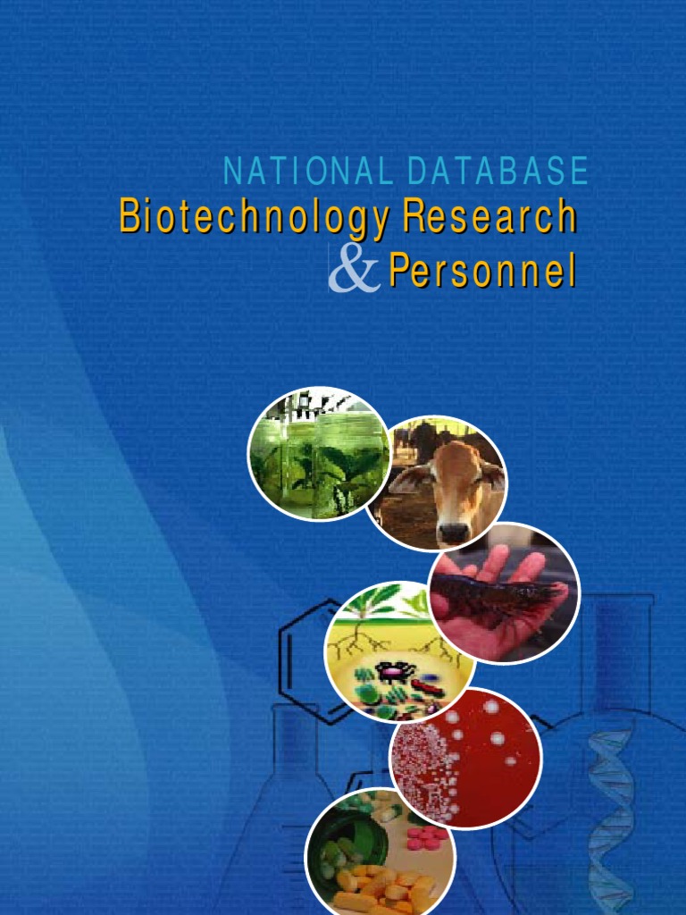 National Database - Biotechnology Research and Personnel | PDF ...