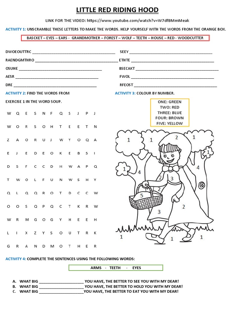 Little Red Riding Hood | PDF