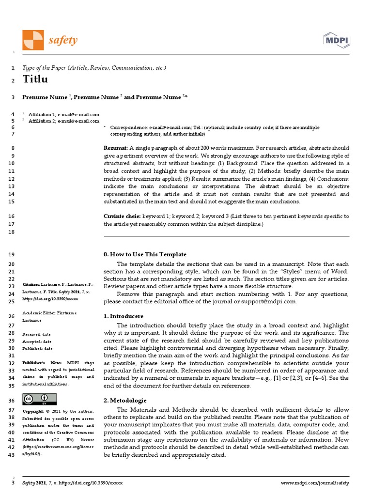 Exemplu Formatare Proiect | PDF | Theorem | Abstract (Summary)