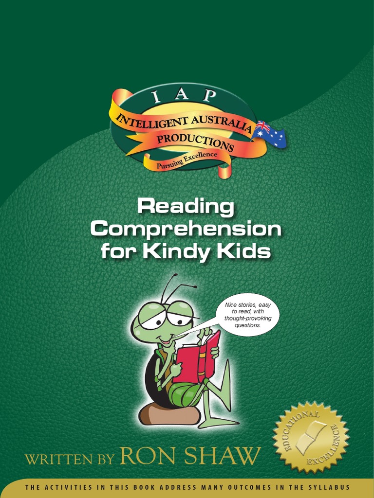 Shaw Ron Reading Comprehension For Kindy Kids | PDF | Language Arts ...