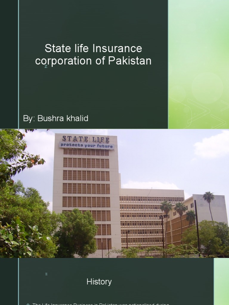 State Life Insurance Corporation of Pakistan | PDF | Life Insurance ...