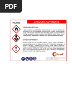 3 - Ficha de Seguridad THINNER (Sga) | PDF