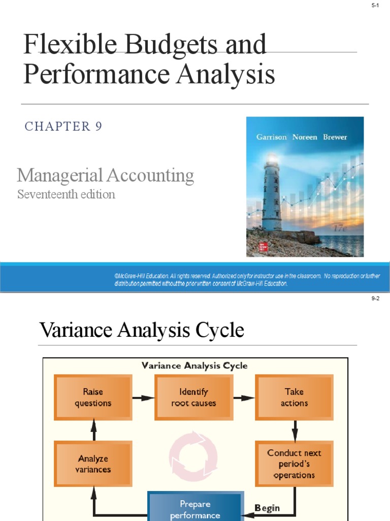 Flexible Budgets and Performance Analysis: Managerial Accounting | PDF ...