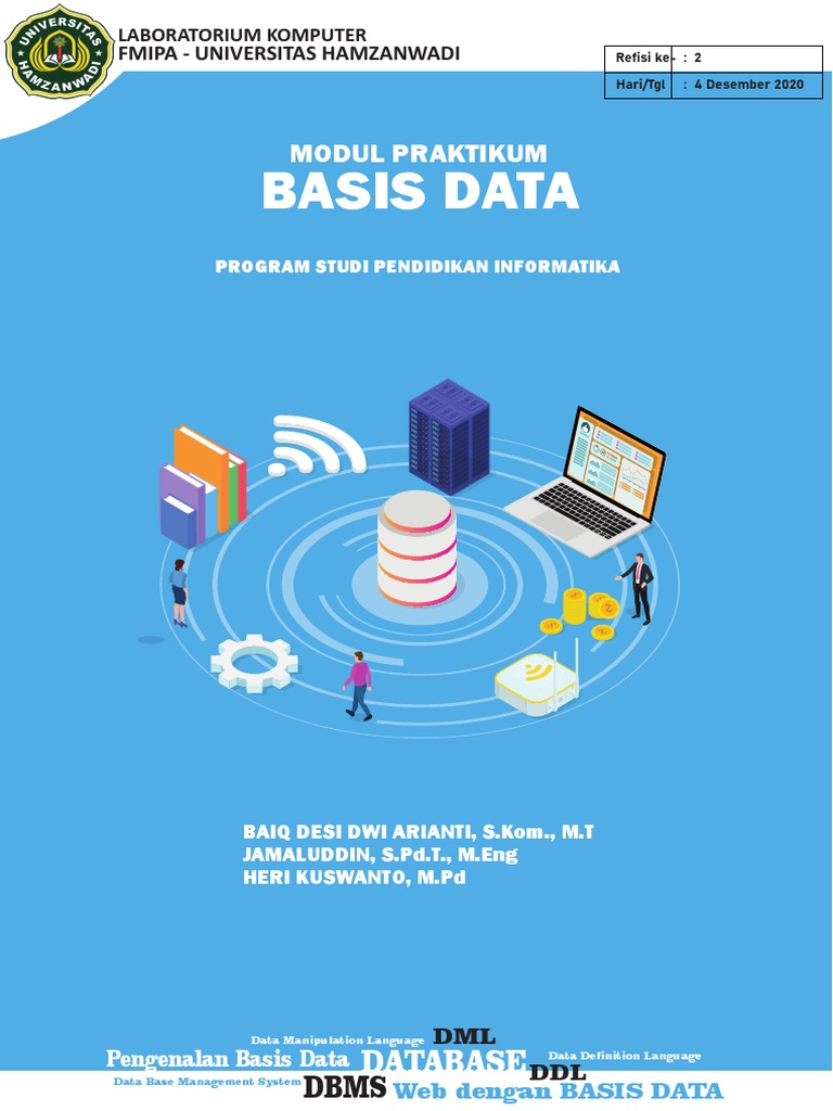 MODUL PRAKTIKUM BASIS DATA - Revisi | PDF