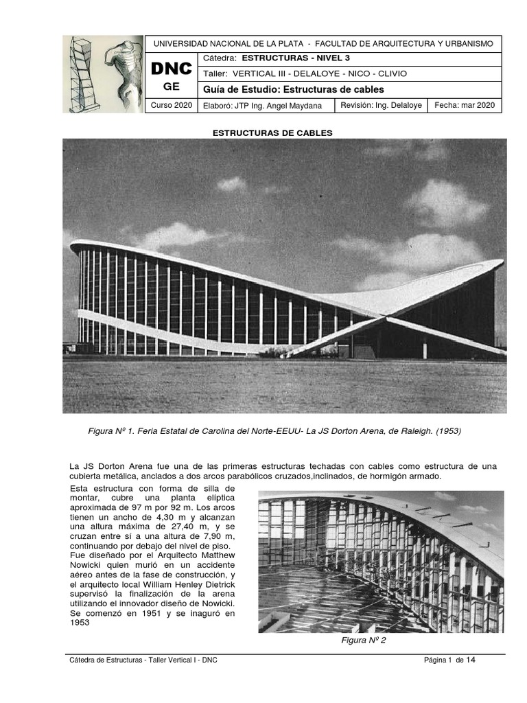 Estructuras de Cables Pesadas | PDF | Ingeniero civil | Ingeniería de ...
