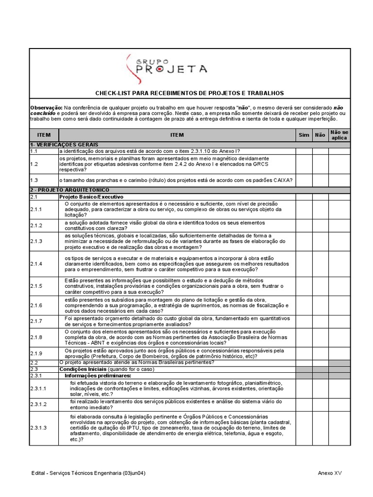 Planilha de Chelist - Caixa - Renomeada | PDF | Orçamento | Planilha