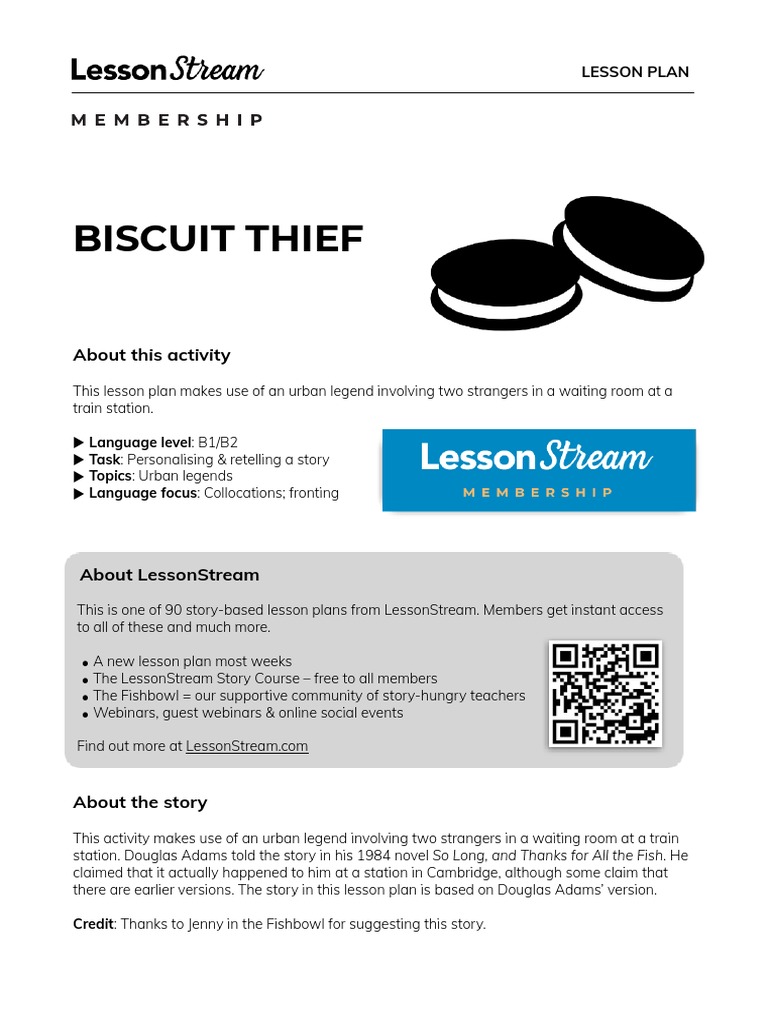 Biscuit Thief Free | PDF | Storytelling
