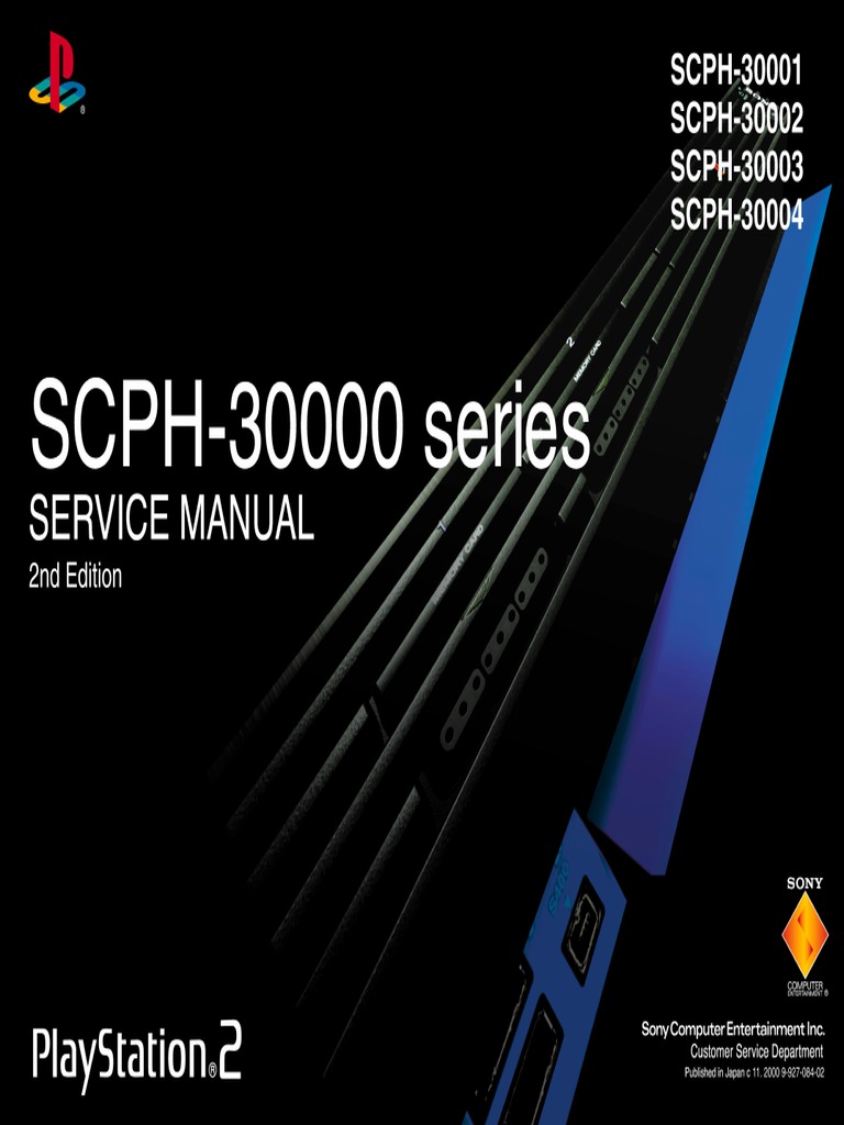 Sony Playstation 2 SCPH 30000 30001 30002 30003 30004 2nd Edition | PDF ...