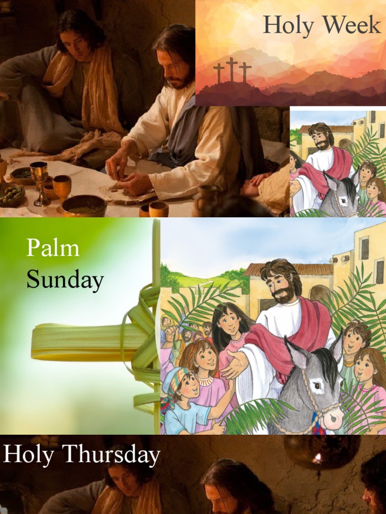 Holy Week - Kínder | PDF
