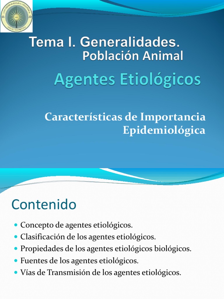 Clase 2. Agentes Etiológicos | PDF | Virus | Infección