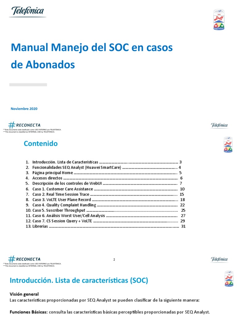 Manual SOC | PDF | 3 G | Industrias de servicio