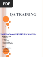 IQC Quality Checks Sample Reports | PDF