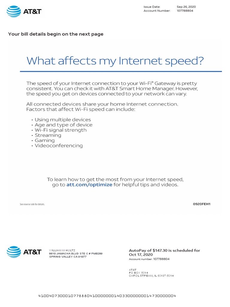 Att Bill 2020 | PDF | Fee | Internet