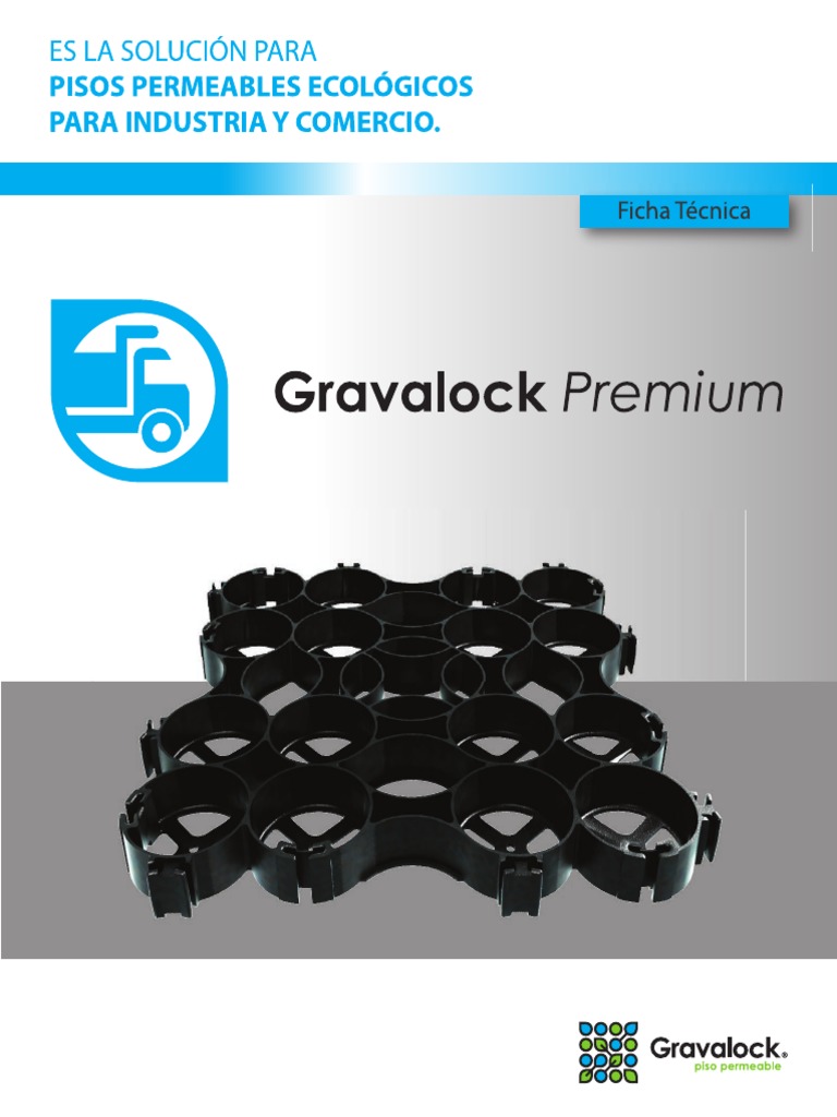 Ficha Técnica Gravalock Premium | PDF