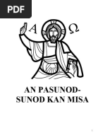 Guide For Commentators (Filipino Mass) | PDF