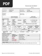 RCFA Report Template For Mechanical Equipment PDF | PDF | Specification ...