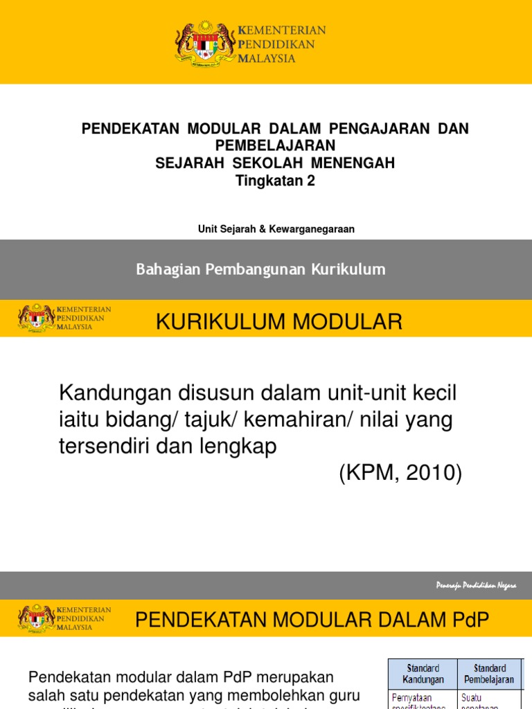 1 Pendekatan Modular | PDF