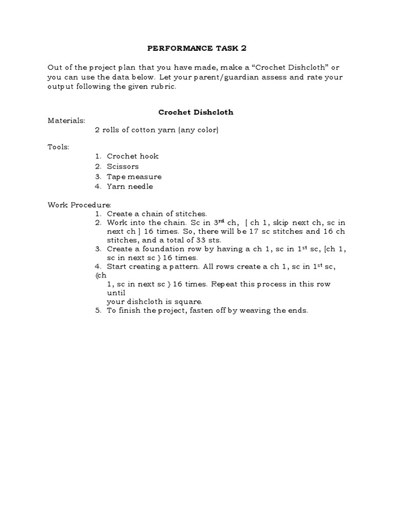 Performance Task 2 | PDF