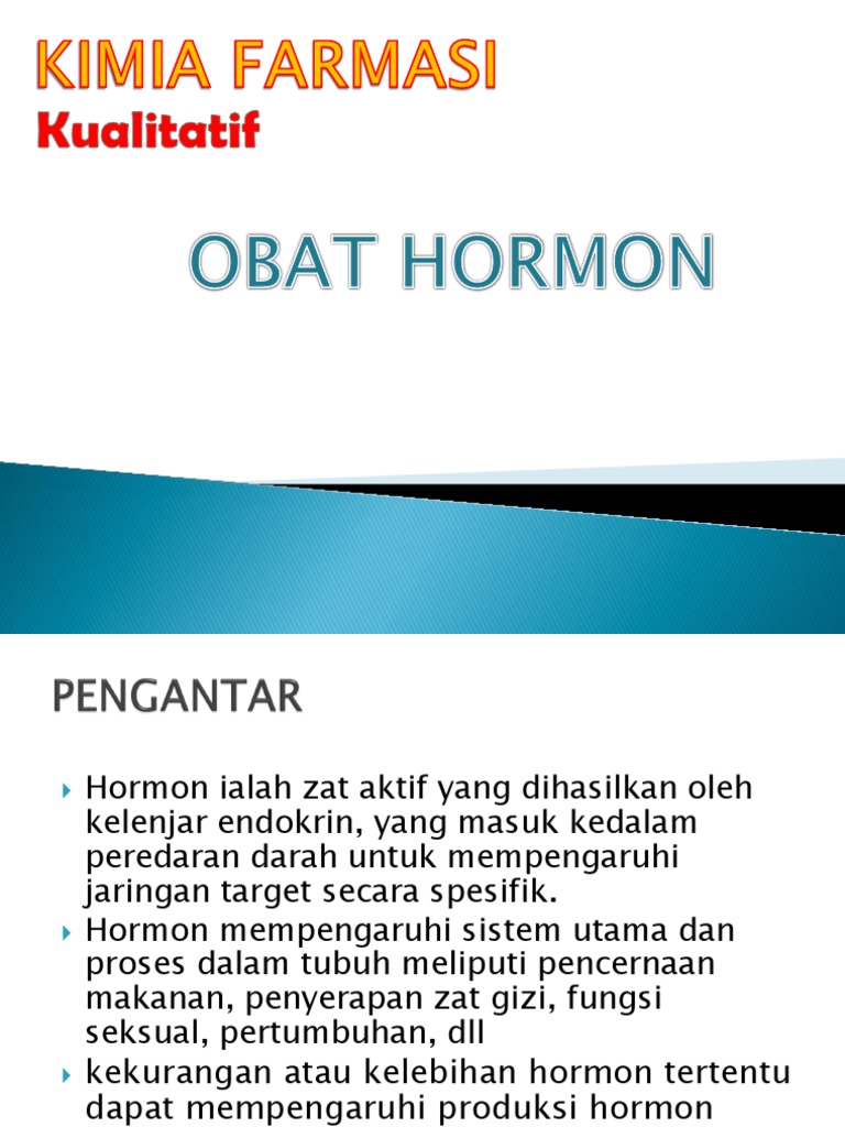 Obat Hormon | PDF