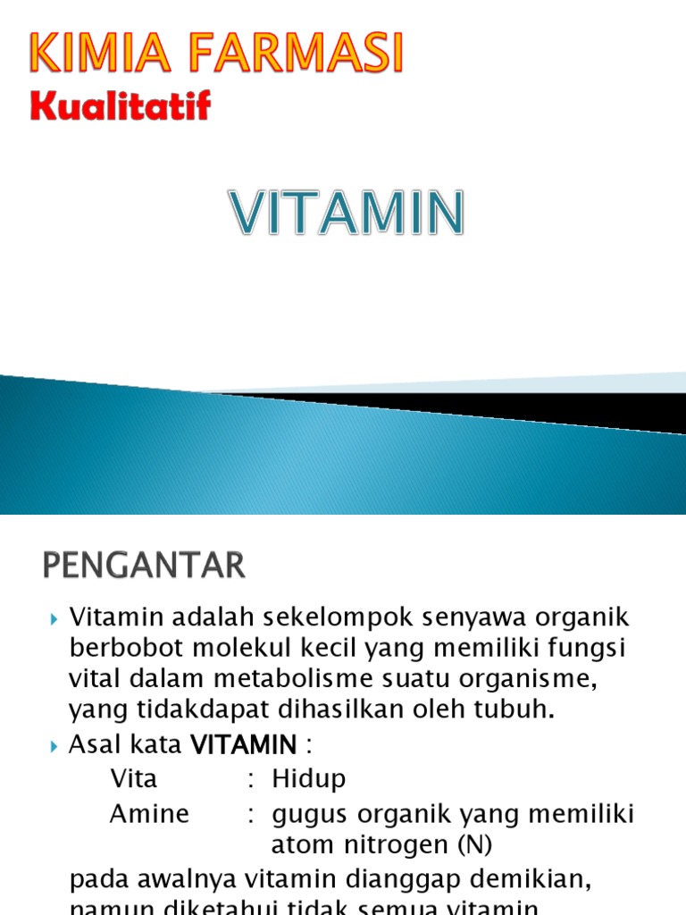 Vitamin | PDF