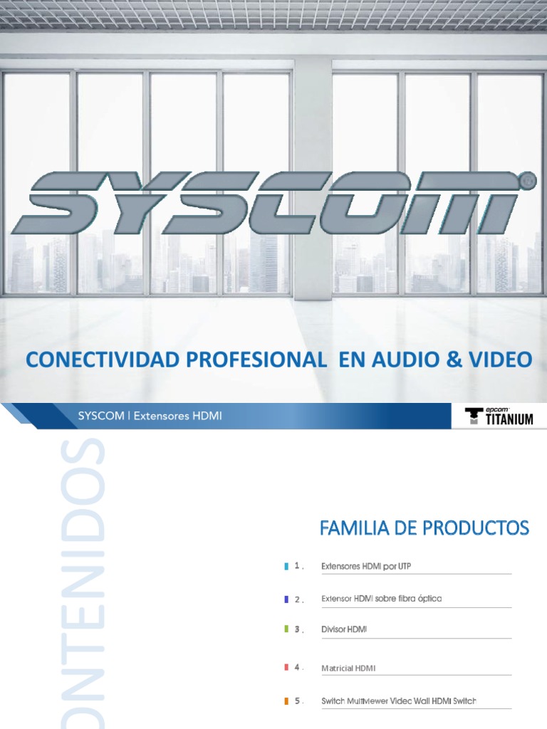 Productos Epcom Titanium 2021 | PDF | Hdmi | USB