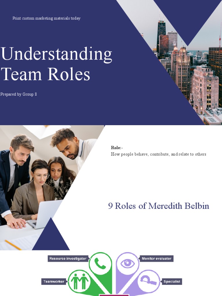 Understanding Team Roles - Group 8 | PDF | Decision Making | Cognition