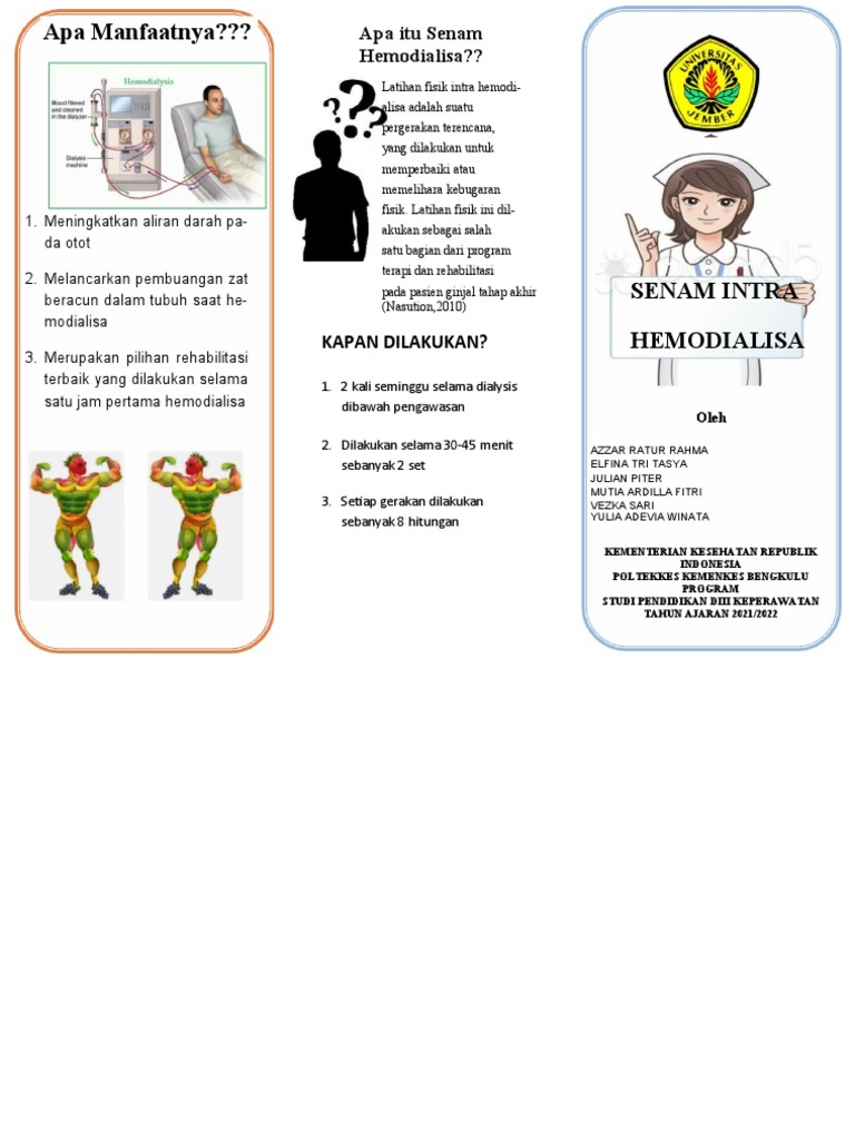 Leaflet Senam HD | PDF