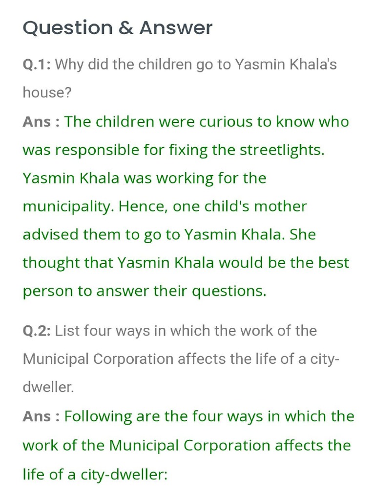 Chapter 7 Q-Ans | PDF