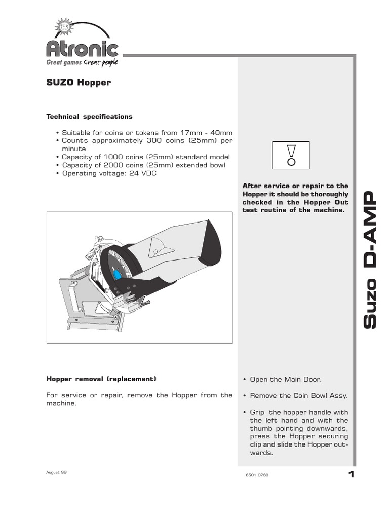 SUZO Hopper: August 99 6501 0760 | Download Free PDF | Switch ...