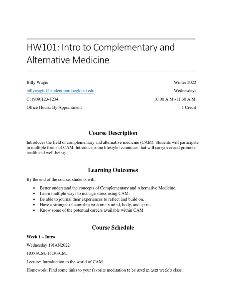 Intro to CAM for Students | PDF
