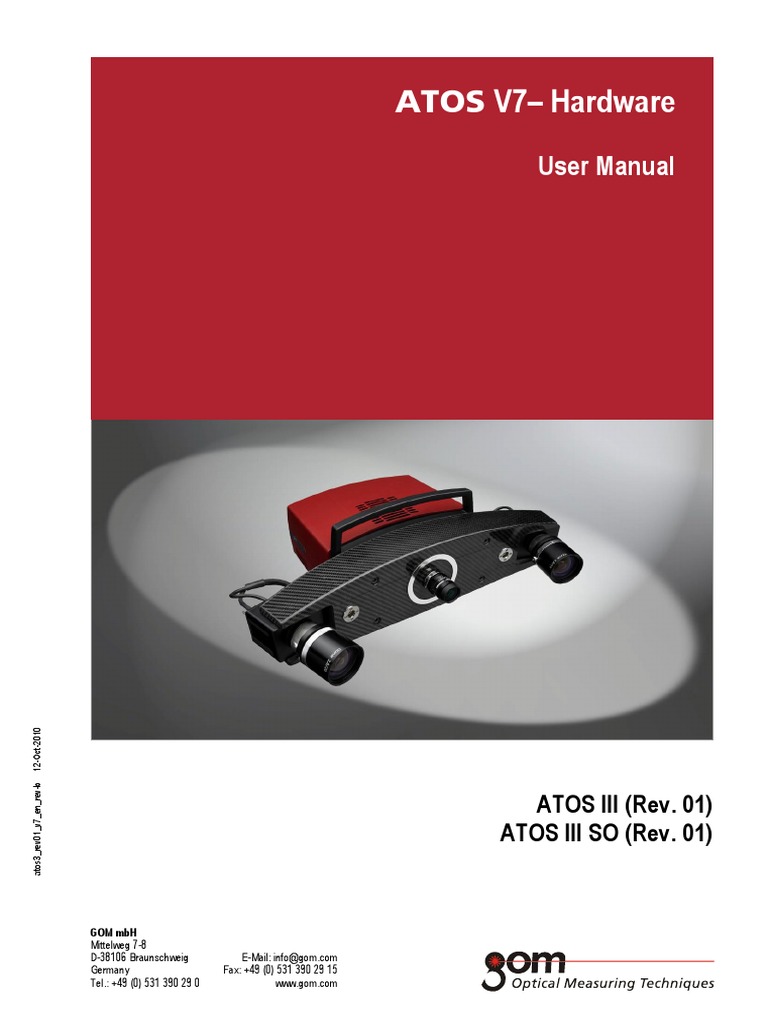 Atos3 Rev01 v7 en Rev-B | PDF | Camera Lens | Camera