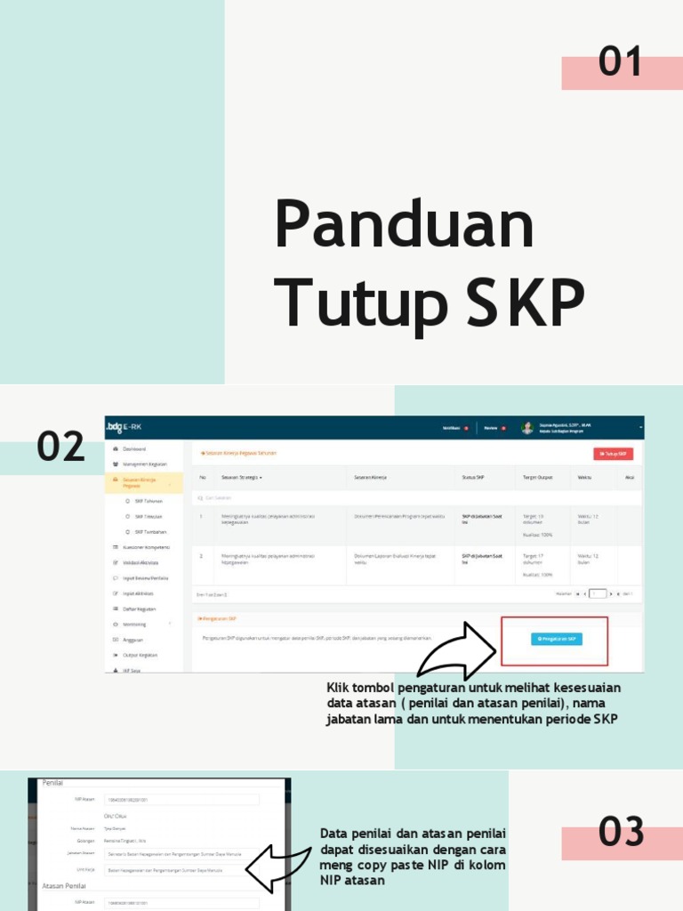 Panduan Tutup SKP 2021 | PDF