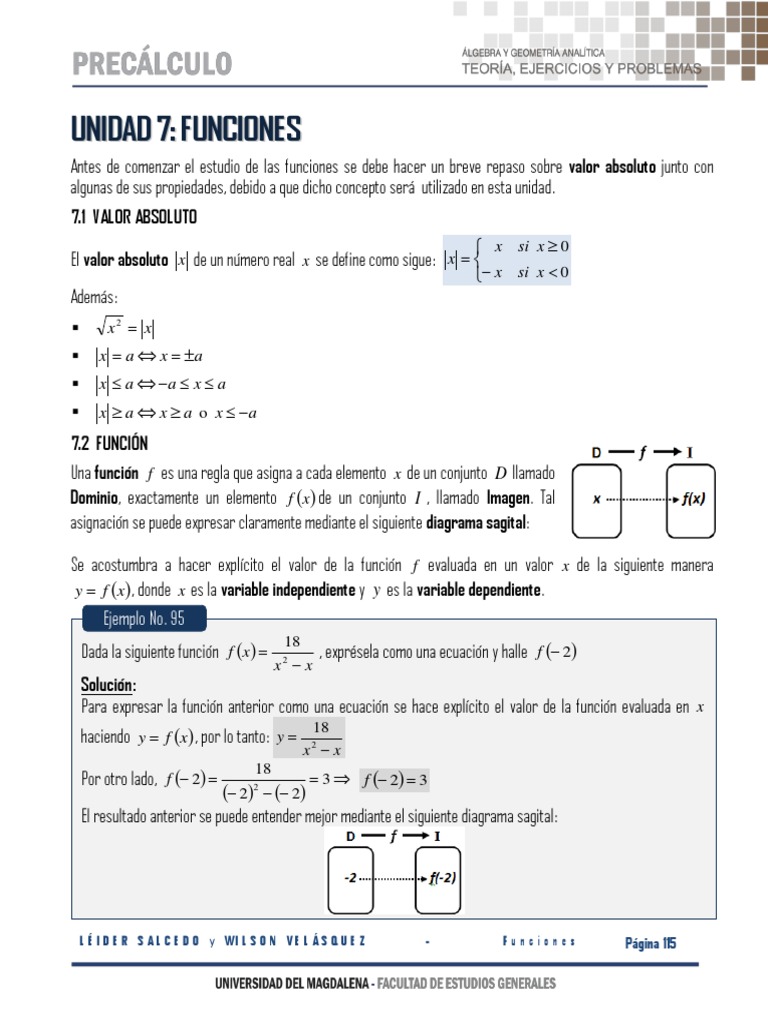 FUNCIONES | PDF | Función (Matemáticas) | Logaritmo