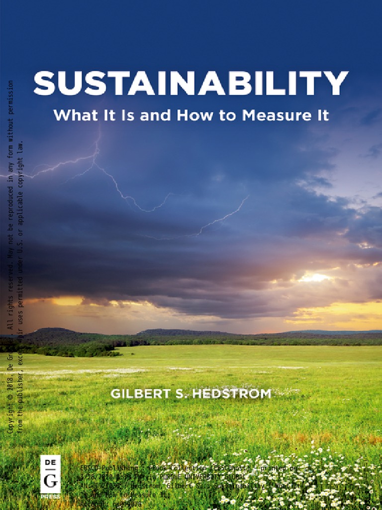 Book. Sustainability. | PDF | Fair Use | Books