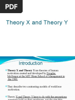 McGregor's Theory X and Theory Y | PDF | Theory | Motivation