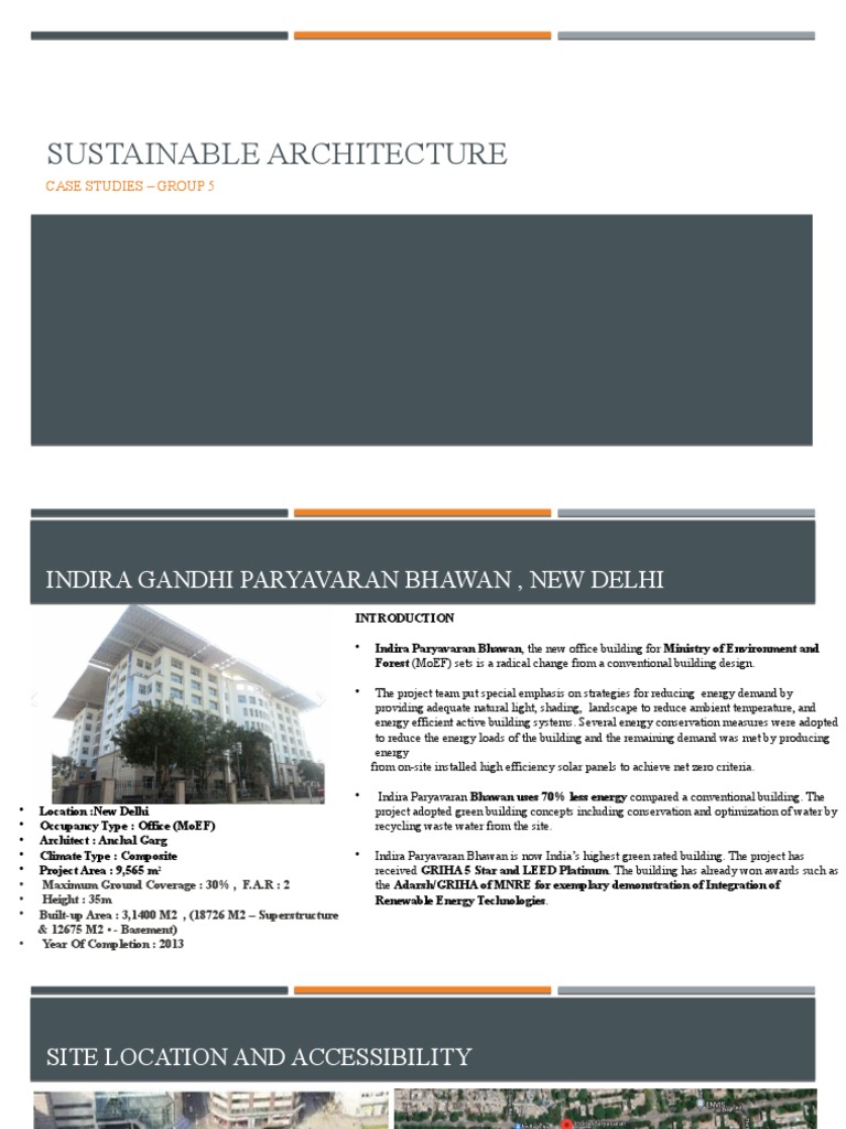 Sustainable Architecture | PDF | Solar Energy | Sustainable Architecture