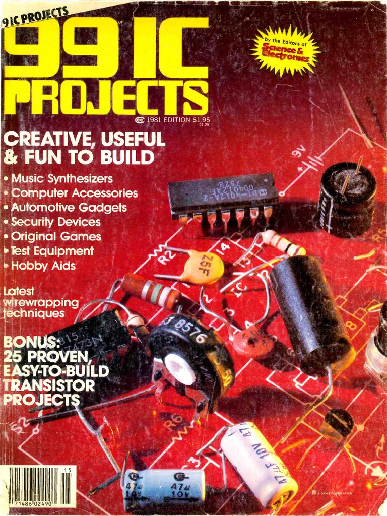 99 IC Projects 1981 | PDF | Detector (Radio) | Electronic Oscillator