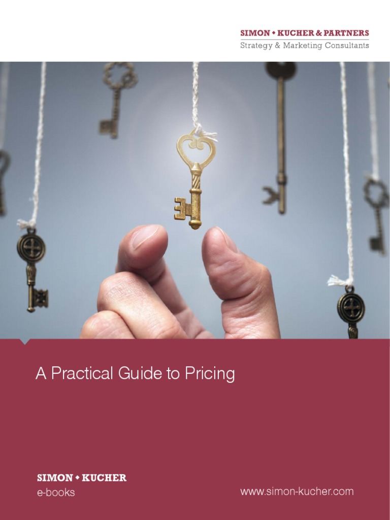 A Practical Guide To Pricing: E-Books | PDF | Pricing | Prices