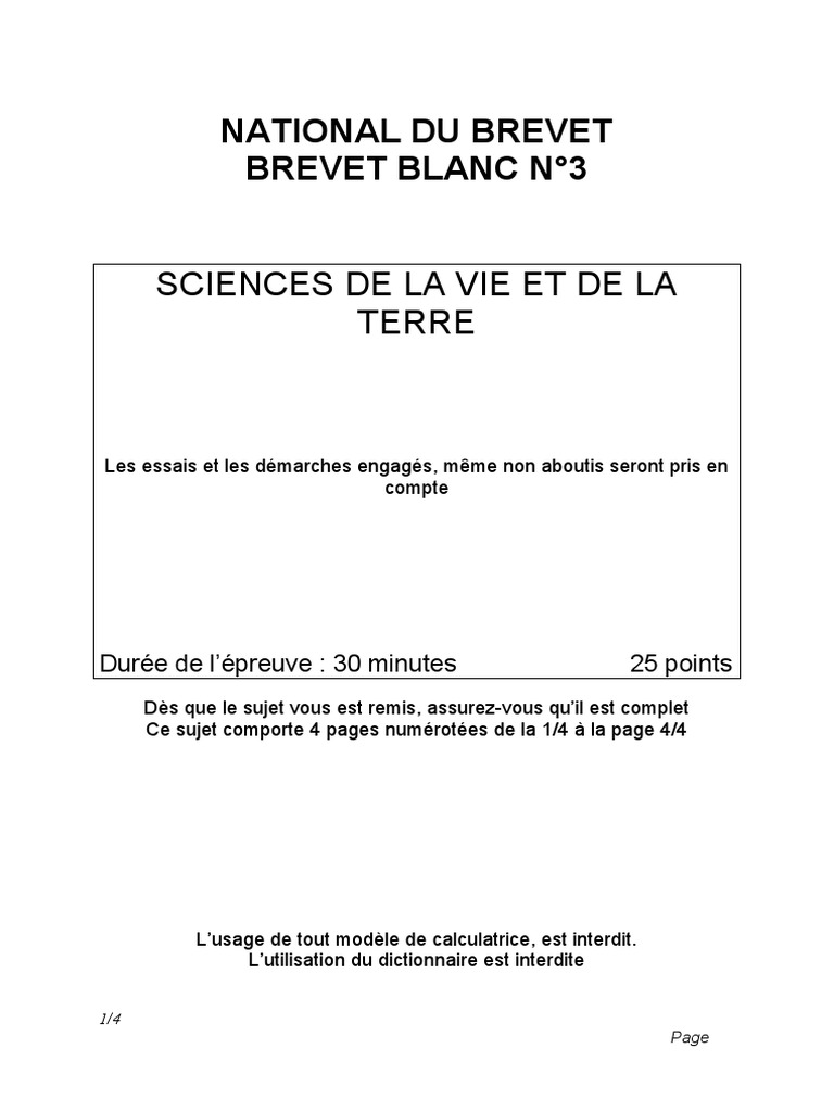 DNB Blanc 3 - CORRECTION 2 | PDF | Lucy (australopithèque) | Bipédie