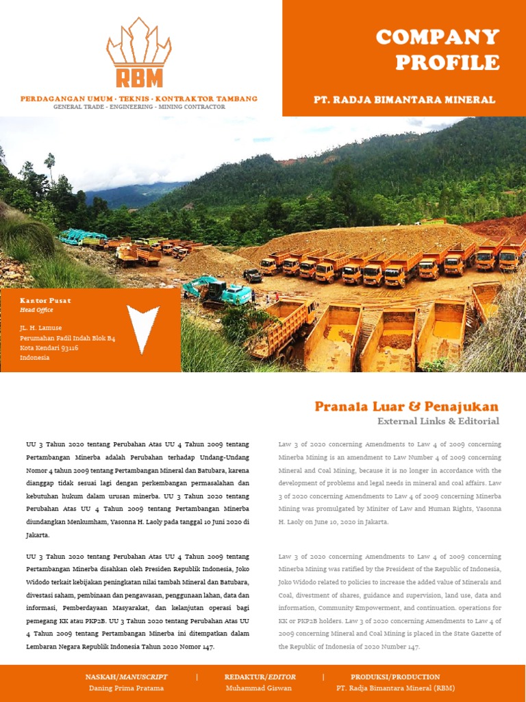 COMPRO - PT. RBM (New) | PDF