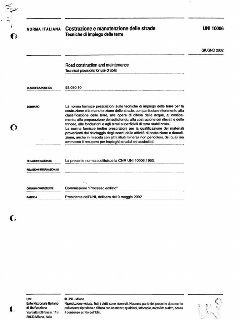 Uni 10006 | PDF